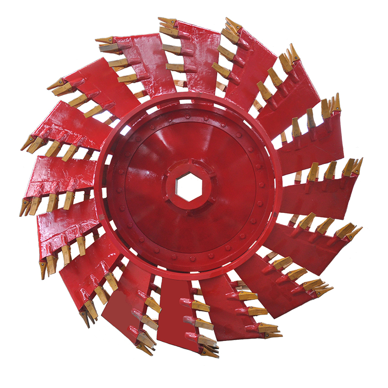 China Wheel head with Cutting Edges and Replaceable Teeth manufacturers ...